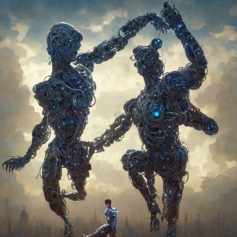 Lexica - Hyper realistic detailed photo of human shaped showman dancing ...