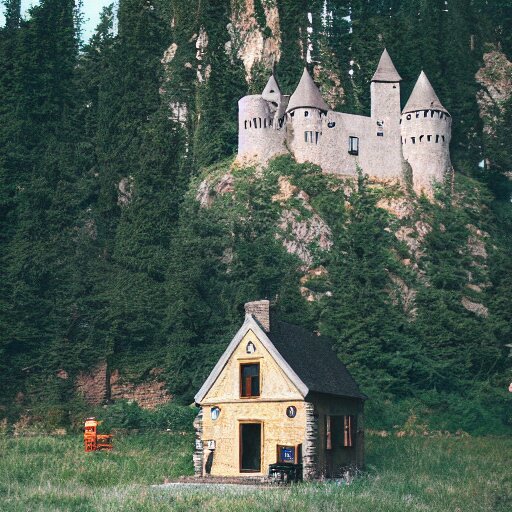 Castle as a tiny home. Photographed with Leica Summilux-M 24 mm ...