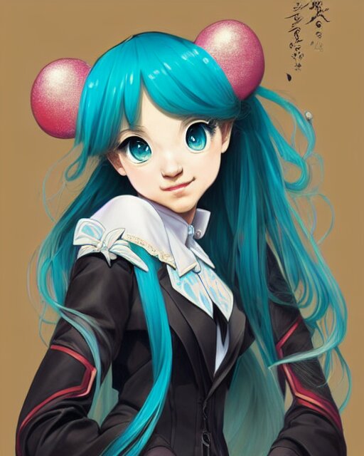 Lexica - Portrait of disney hatsune miku!!!!!!!!!!!!!!!!!!!, intricate ...