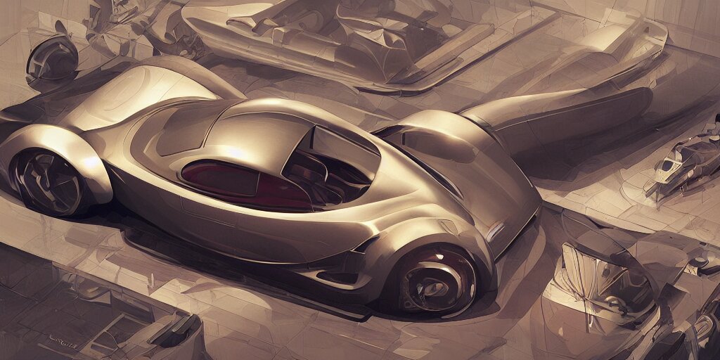 Lexica - Car design art deco, car design sheet, Moebius, Greg Rutkowski ...