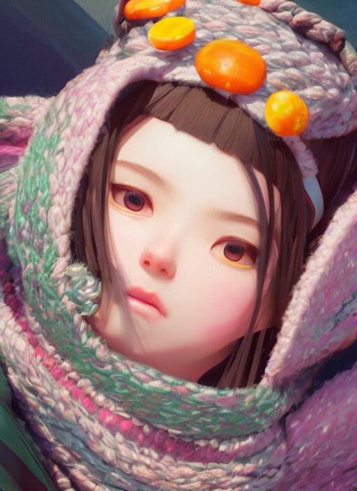 Lexica - Nezuko, smooth vibrancy, high detail texture, lighting, 8 k ...