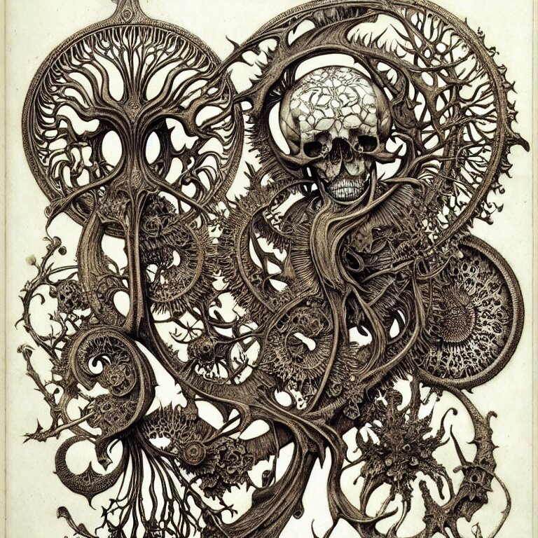 Lexica - Memento mori by arthur rackham, art forms of nature by ernst ...