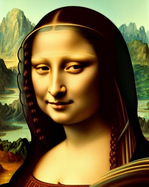 Lexica - Portrait of the Mona Lisa but she is chinese, real life skin ...