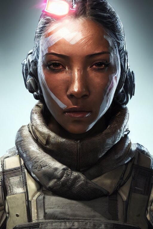 Lexica - Ultra realistic facial portrait of wraith from apex legends ...
