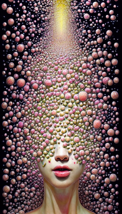 Lexica - Hyper detailed kawaii liquid singer portrait seen transforming ...