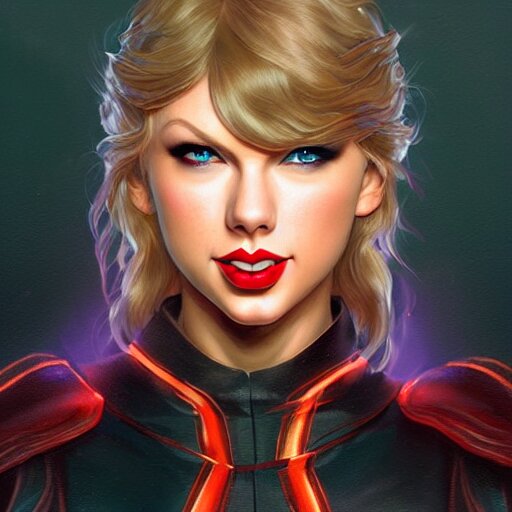 Lexica - Taylor Swift as a Street Fighter character, portrait, highly ...