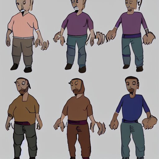 Lexica - Character Animation Sheet
