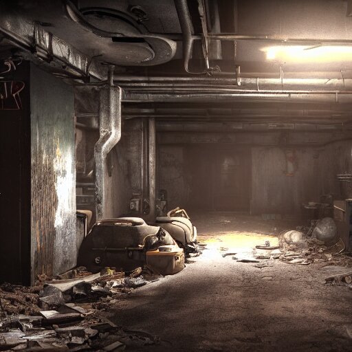 Lexica - Fallout concept art sewer interior render grim realistic ...