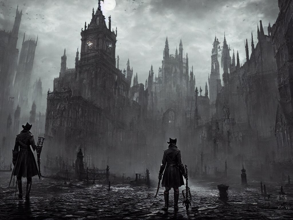 Lexica - Bloodborne 2, dark, nighttime, victorian england style, horror ...