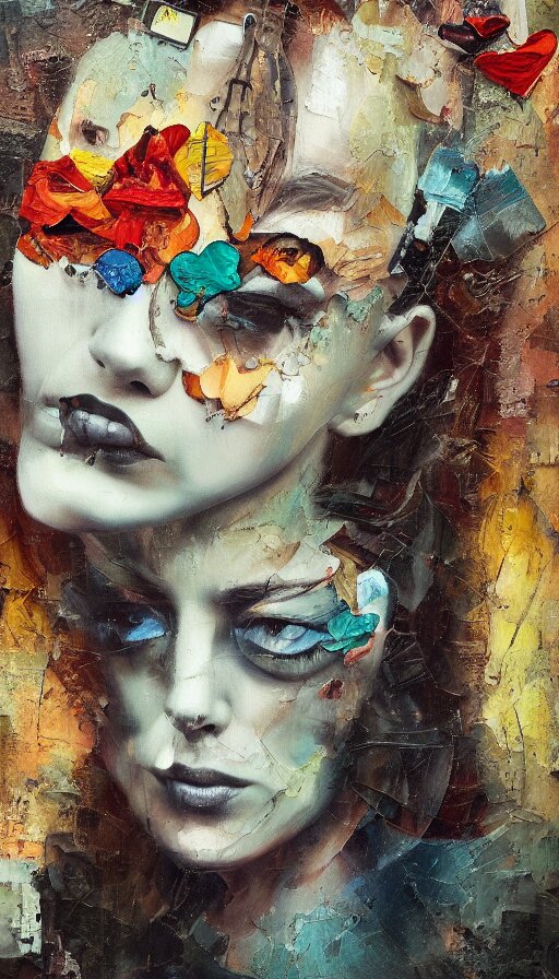 Lexica - You won't ever catch my love detailed and highly reliefed oil ...