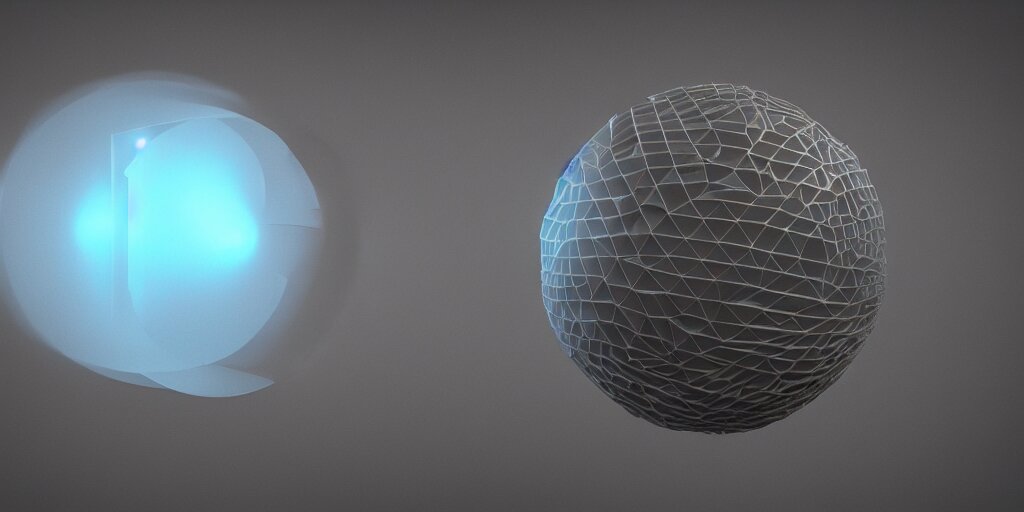 Lexica - 3 d render model of vape sphere, octane render, volumetric ...