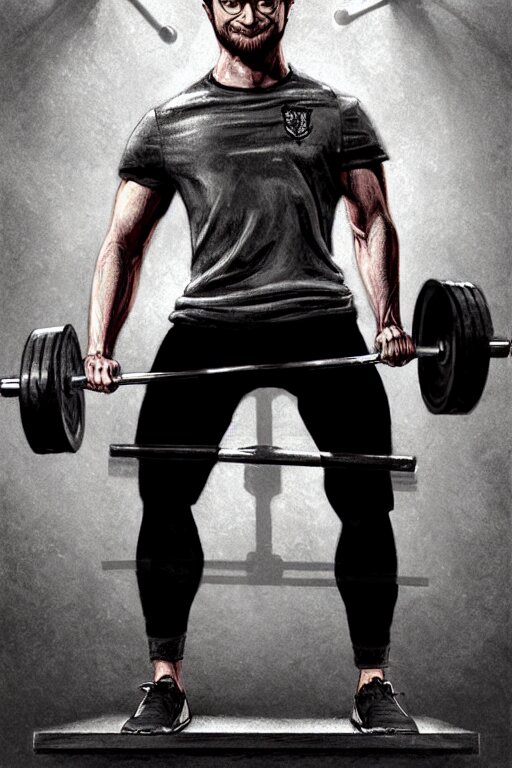 Lexica - Highly detailed rendering of Daniel Radcliffe as Harry Potter ...