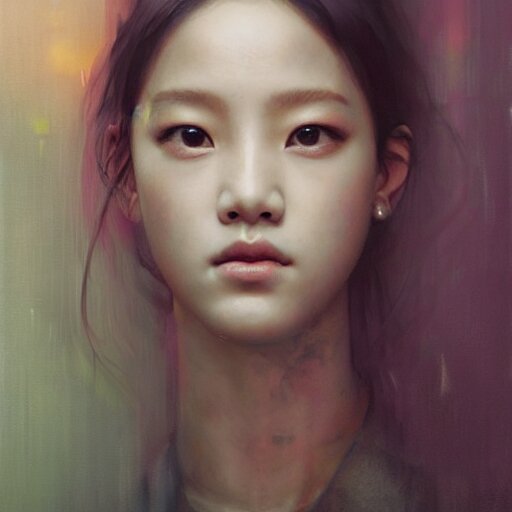 Lexica - Kim jisoo, blackpink, hyperrealistic portrait, bladerunner ...