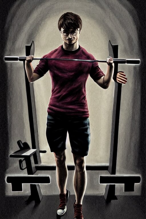 Lexica - Highly detailed rendering of Daniel Radcliffe as Harry Potter ...