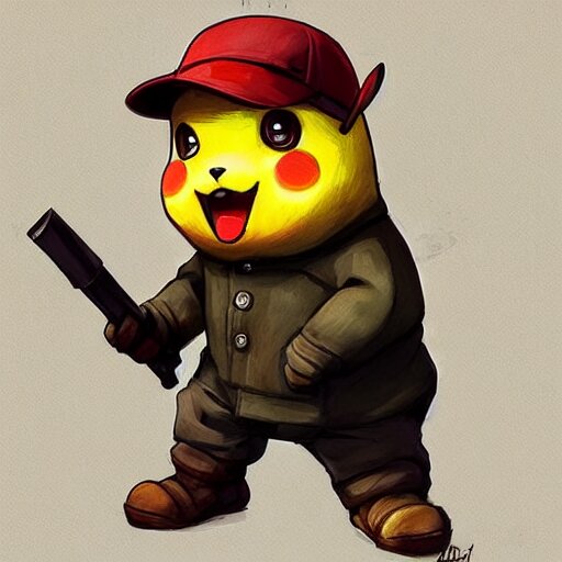 Lexica - Portrait of a communist pikachu in team fortress 2 style, epic ...