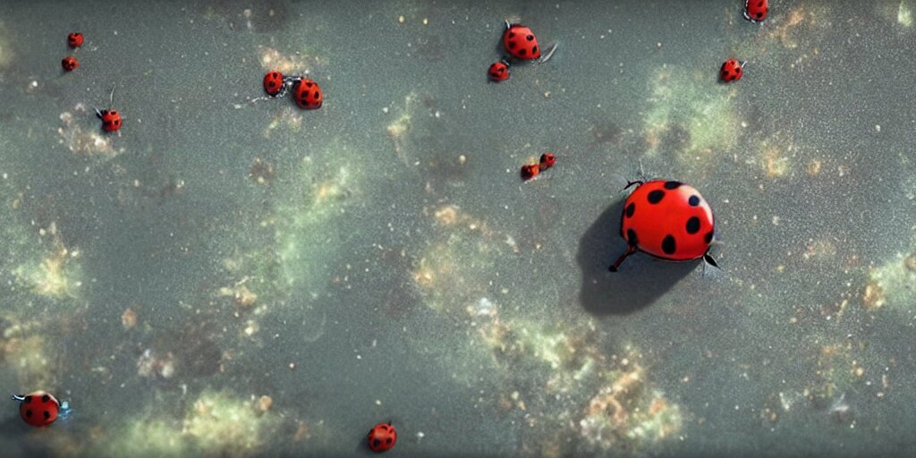 Lexica - A 3 d rendered movie still from a distance of 3 0 m of a ...