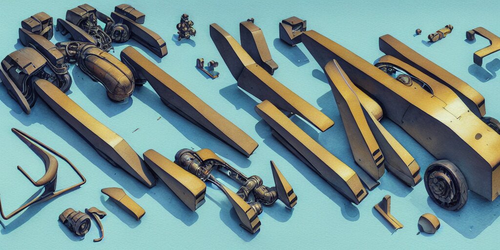 Lexica - Collection of exploration of form and shapes, moebius, engine ...