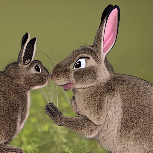 Lexica - A photo of a Big Chungus bugs bunny, sigma 85mm Lens F/1.4 ...