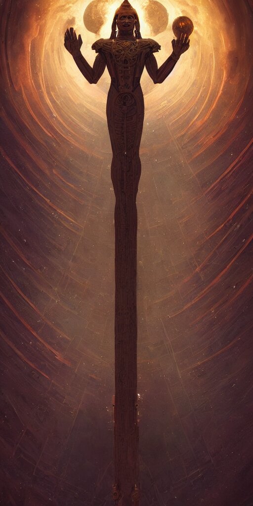 Lexica - Symmetry!! anunaki god overlooking the earth, ancient ...