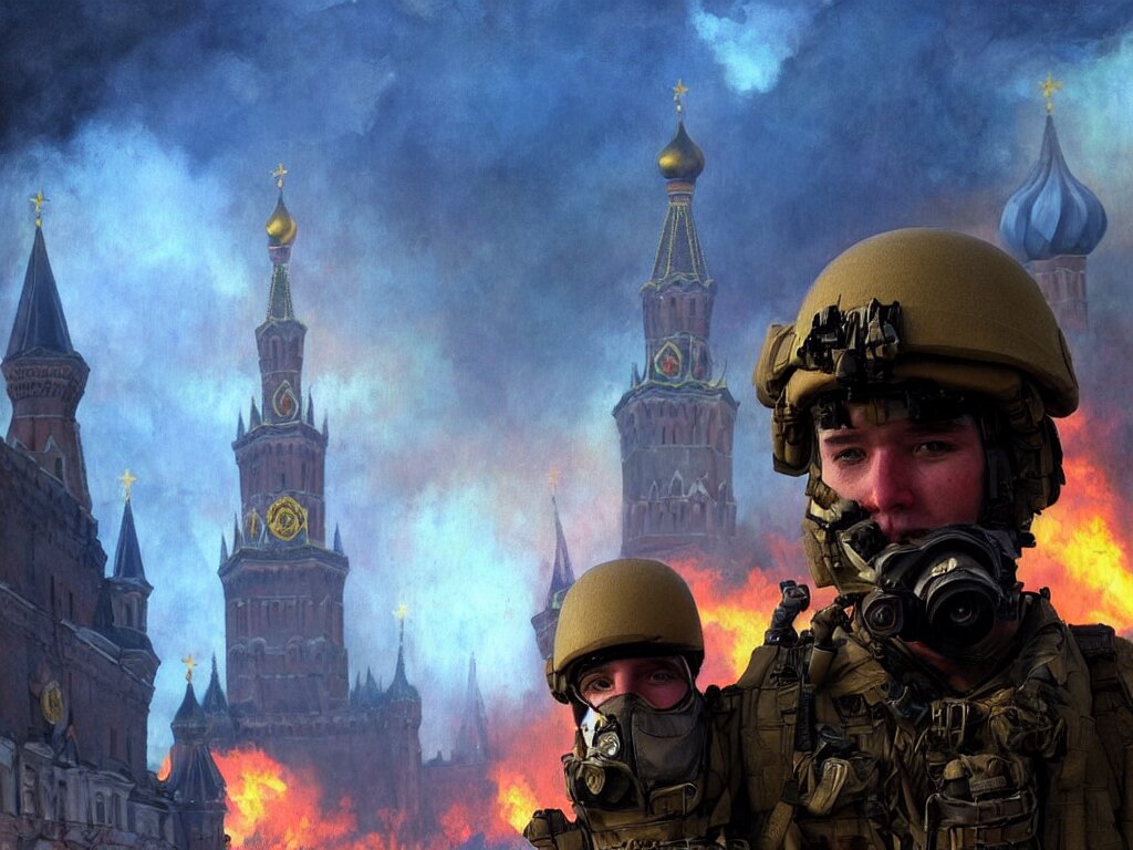 Lexica - Special forces soldier with ukrainian yellow shoulder patch ...