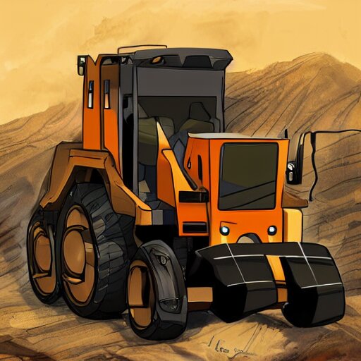 Lexica - A massive machine used to move mountains. mechanical giant ...