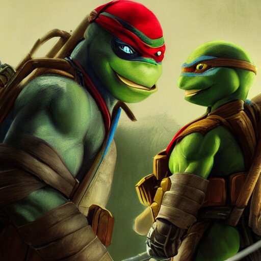 Lexica - Teenage mutant ninja turtle, handsome, portrait, intricate ...