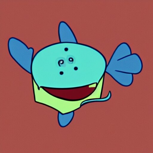 Lexica - A cartoon catfish giving a thumbs up in the style of bojack ...