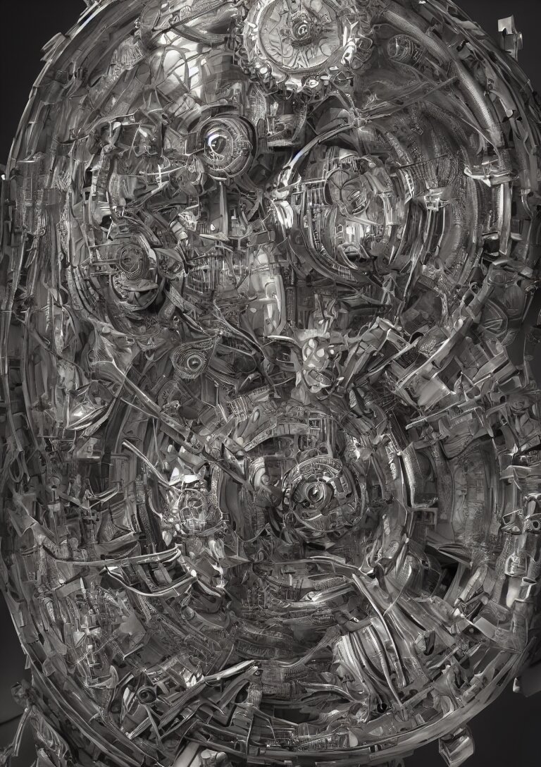 Lexica - Intricate time machine, realistic detailed 3d rendering, by ...