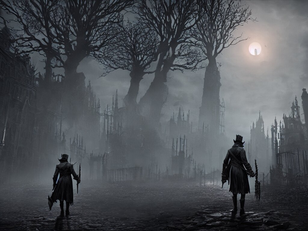 Lexica - Bloodborne 2, dark, nighttime, victorian england style, horror ...