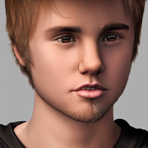 Lexica - Hyperrealistic dslr film still of justin beiber with 2 giant ...
