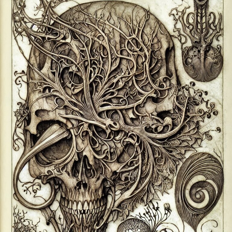 Lexica - Memento mori by arthur rackham, art forms of nature by ernst ...