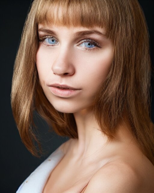 Lexica - A highly realistic, true to life portrait of a beautiful young ...