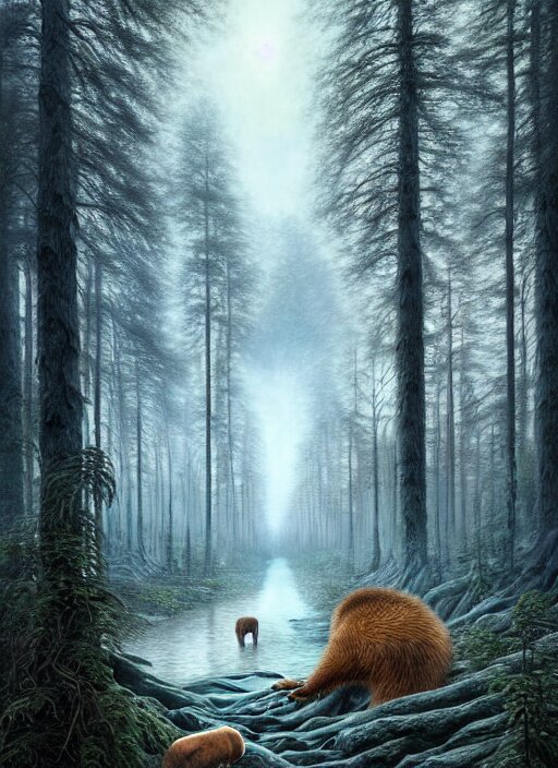 Lexica – A hyper-detailed 3d render like a Oil painting of illusions of ...