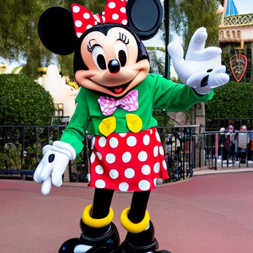 Lexica - Transgender mickey mouse costumed character at disneyland ...