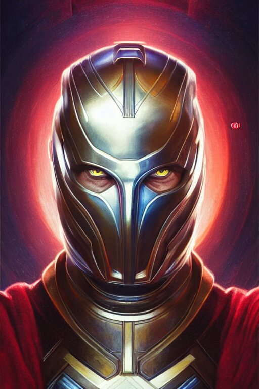 Lexica - Elon musk as thor, realistic portrait, symmetrical, highly ...