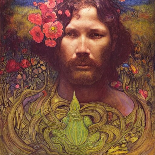 Lexica - The flower prince is dying, by Annie Swynnerton and Diego ...