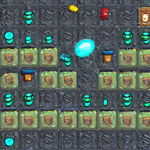 Lexica - Dwerble greeble, game screenshot