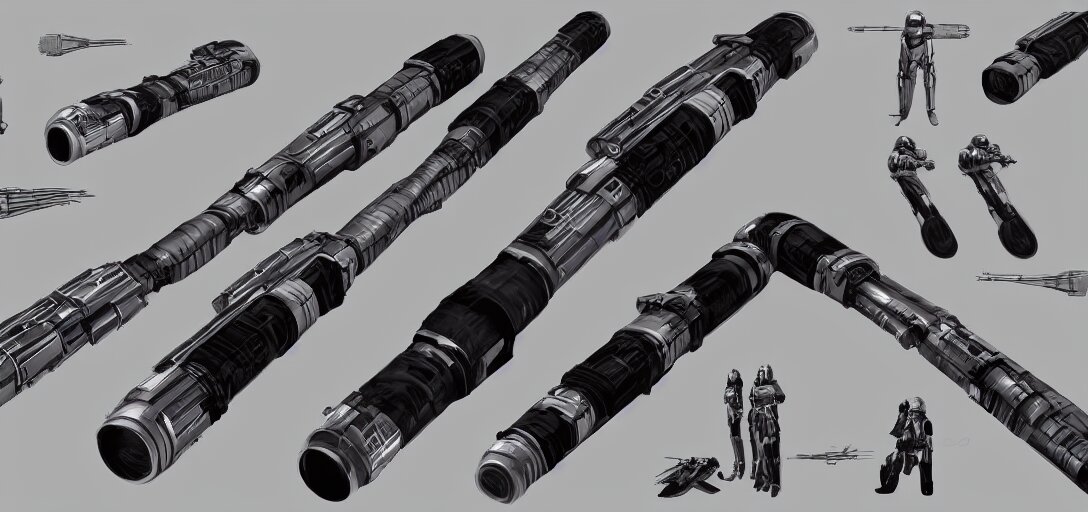 Lexica - Star wars lightsaber hilt concept art, 8 k photorealistic, hd ...