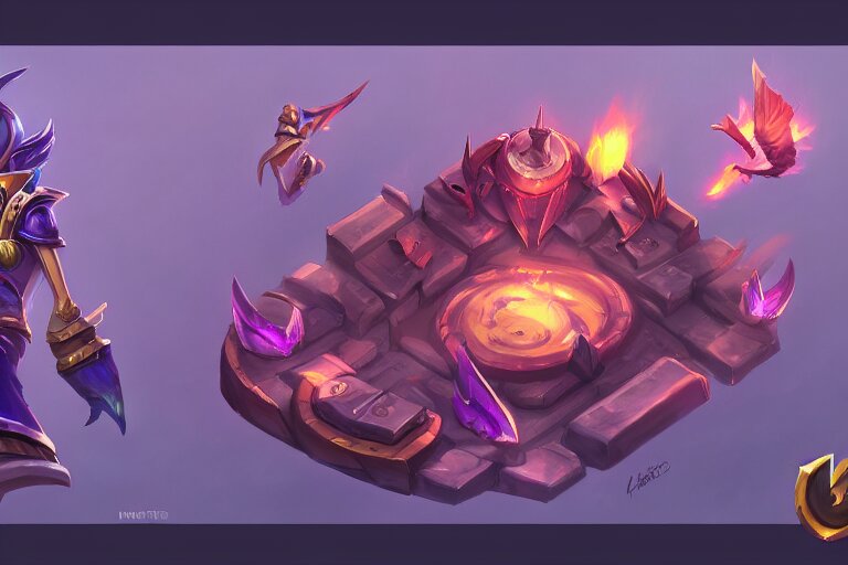 Lexica - Concept art of the new League of Legends Champion on Summoner ...