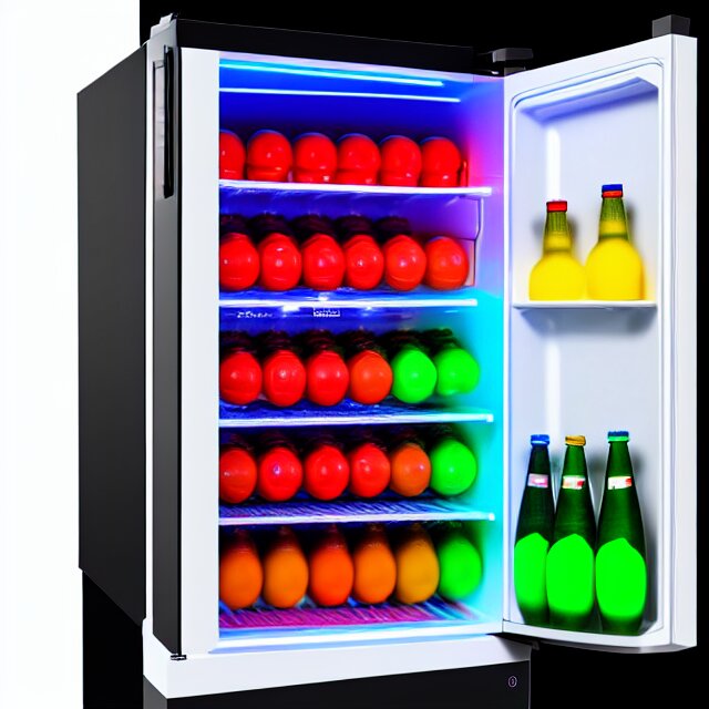 Lexica - Rgb gaming fridge, highly detailed, 8 k, hdr, smooth, sharp ...