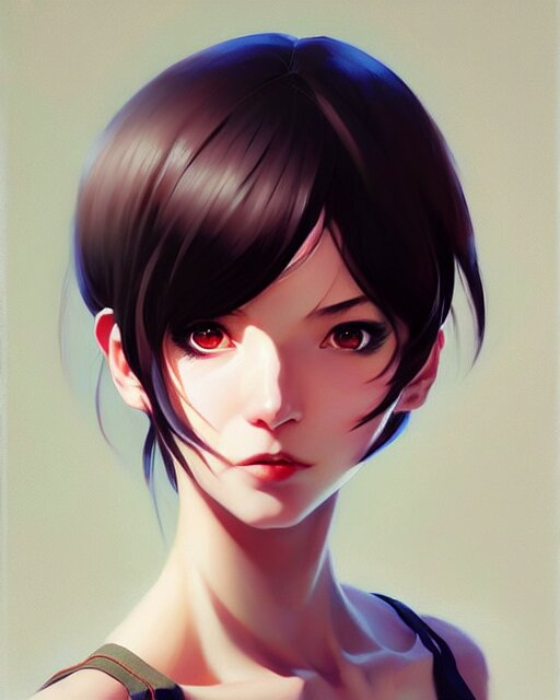 Lexica - Portrait Anime Spiderman girl sharp fine-face, pretty face ...