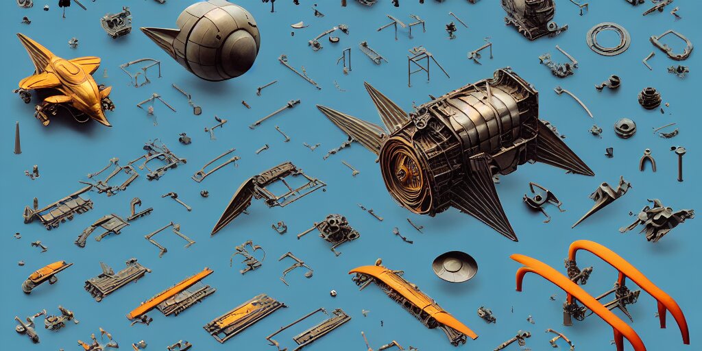 Lexica - Collection of exploration of form and shapes, moebius, engine ...