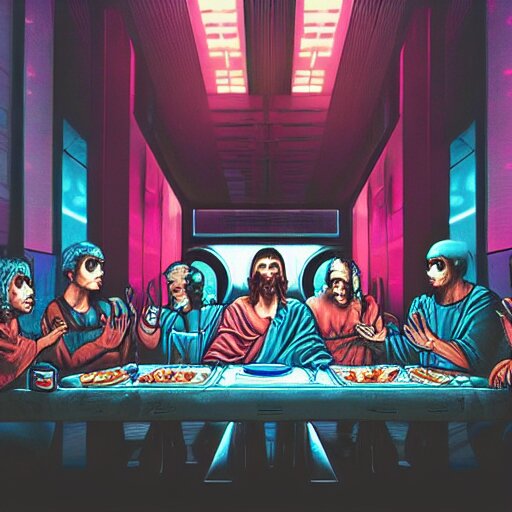 Lexica - Cyberpunk last supper