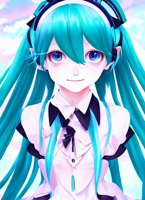 Lexica - Hatsune miku walk in park, global illumination!! intricate ...