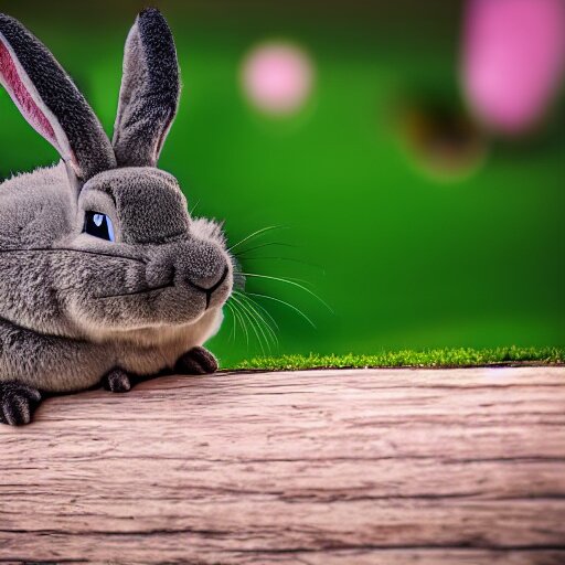 Lexica - A photo of a Big Chungus bugs bunny, sigma 85mm Lens F/1.4 ...