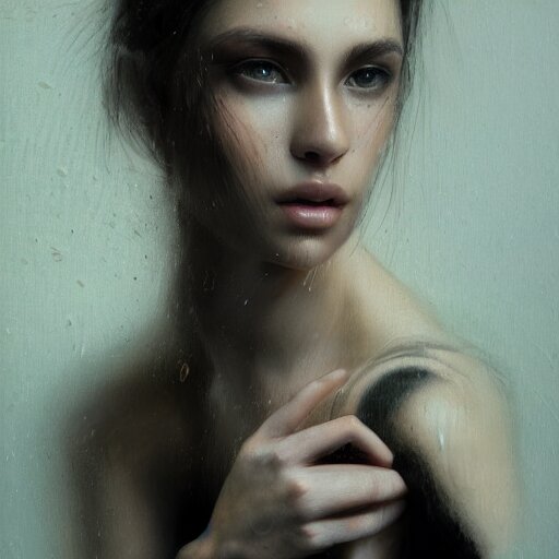 Lexica - Half body portrait of young model, hyperrealism, beauty ...