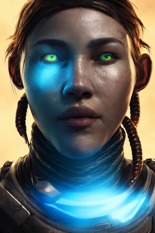 Lexica - Ultra realistic facial portrait of wraith from apex legends ...