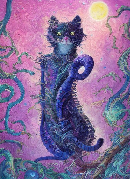 Lexica - Cat seahorse fursona, autistic bisexual graphic designer and ...
