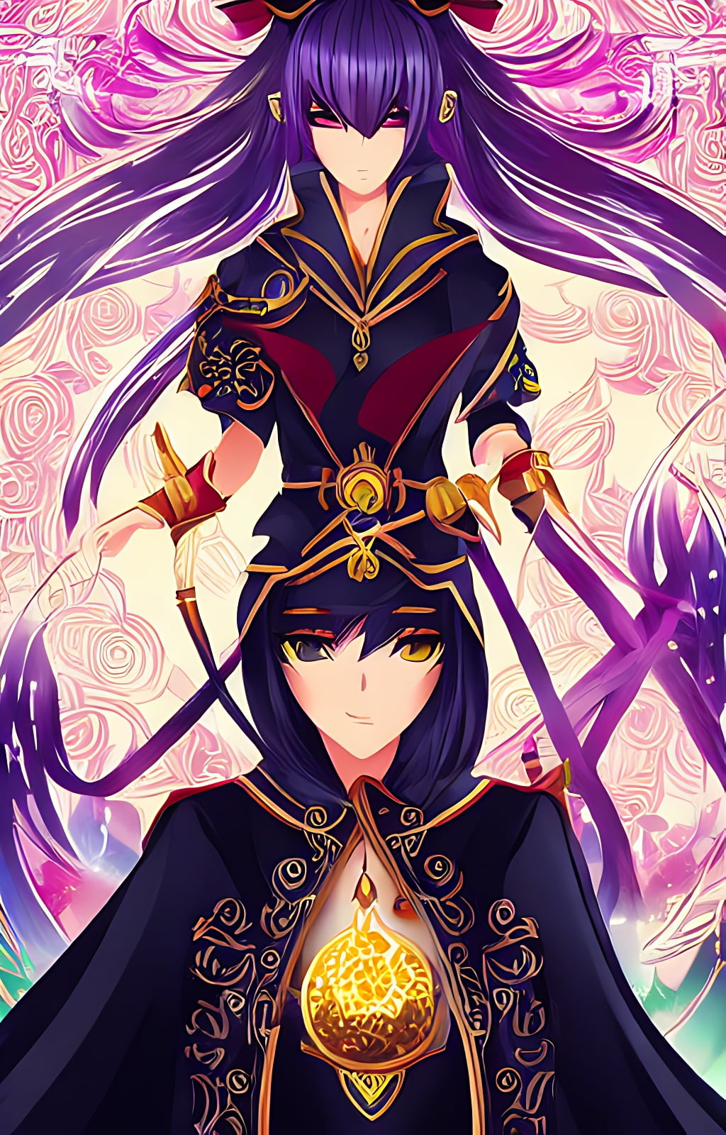 Lexica - Female PoisonMage card 1 character design with Poison powers ...