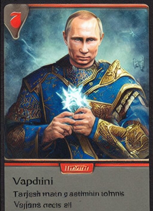 Lexica - Magic the gathering card vladimir putin